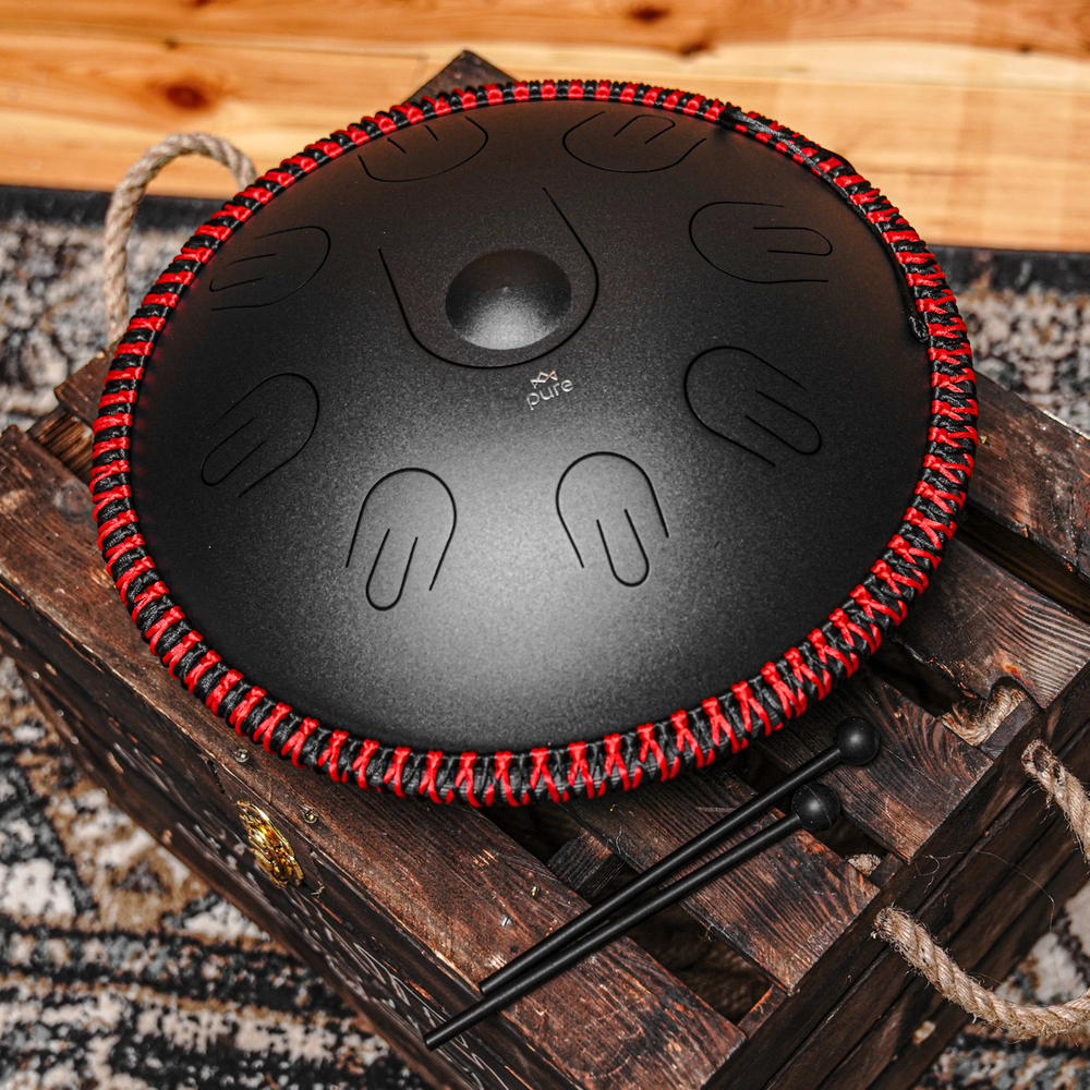Pure Handpan Tongue Drum Pro 14" 9 tonów (D-Kurd) | Sklep DrumCenter.pl